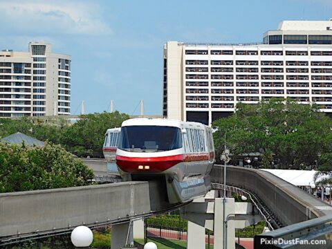 Where does the monorail go in Walt Disney World? | Pixie Dust Fan